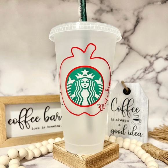 Designs by LDF | Dining | Teacher Starbucks Cup Teacher Gift | Poshmark
